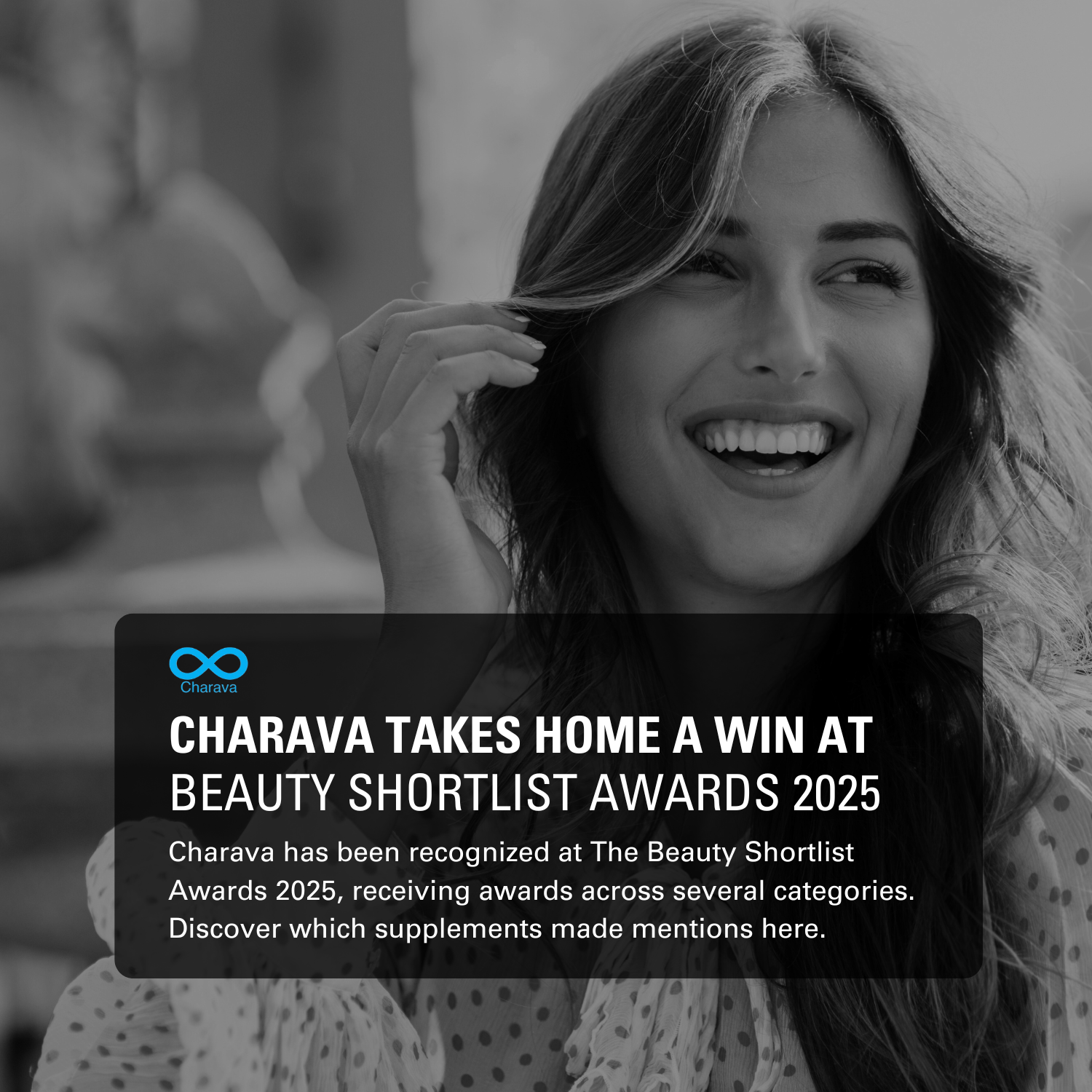 Charava Wins 2025 Beauty Shortlist Award