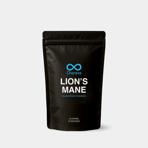 Lion's Mane Mushroom Powder | Lion's Mane Powder | Charava UK