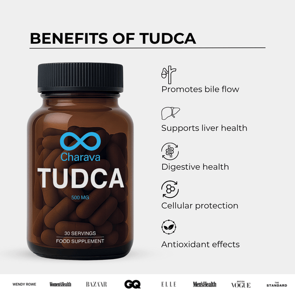 Tudca Tauroursodeoxycholic Acid | Tudca Supplements | Charava UK